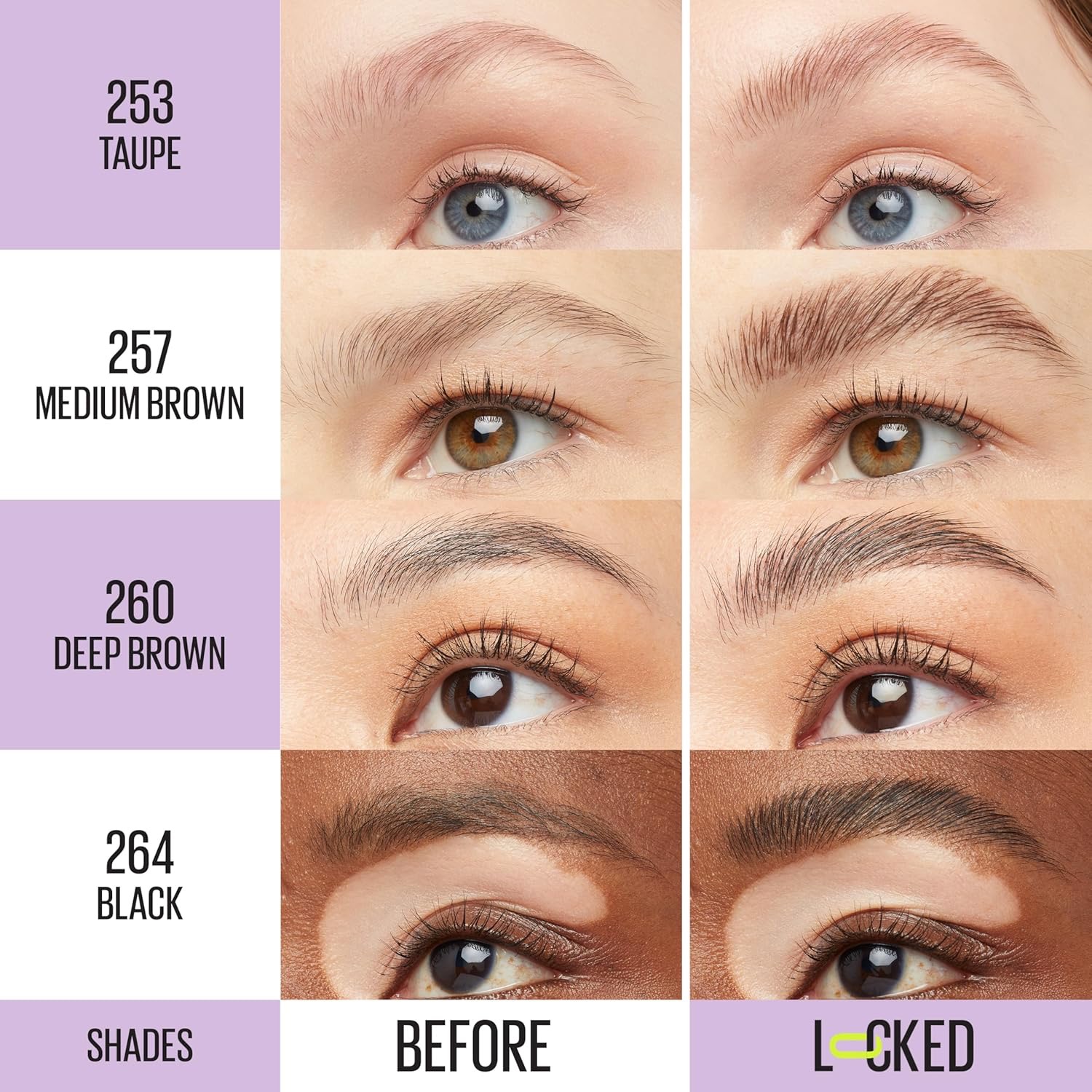 Maybelline Super Lock, adhesivo Gel de Cejas – Karisa Cosmetics